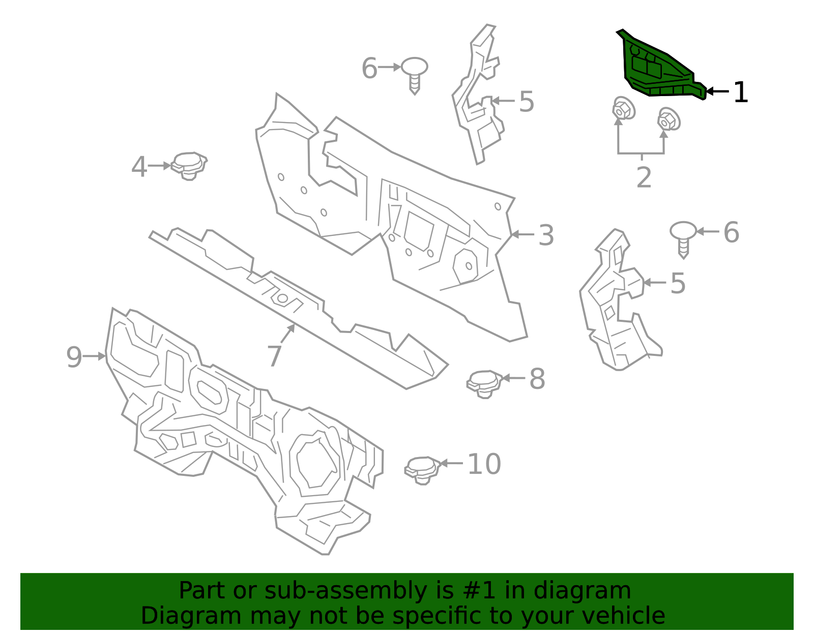 OEM Sound Absorber - Quieter Ride, OEM Quality | AutoNation Parts