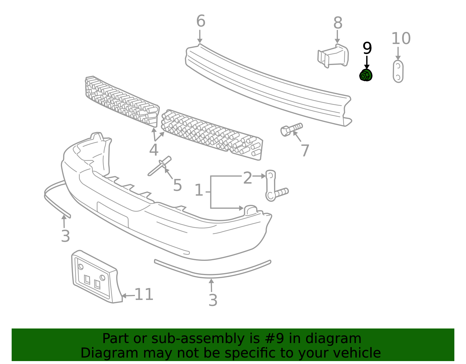2002-2011 Ford Mount Bracket Nut N804178-S437 | OEM Parts Online