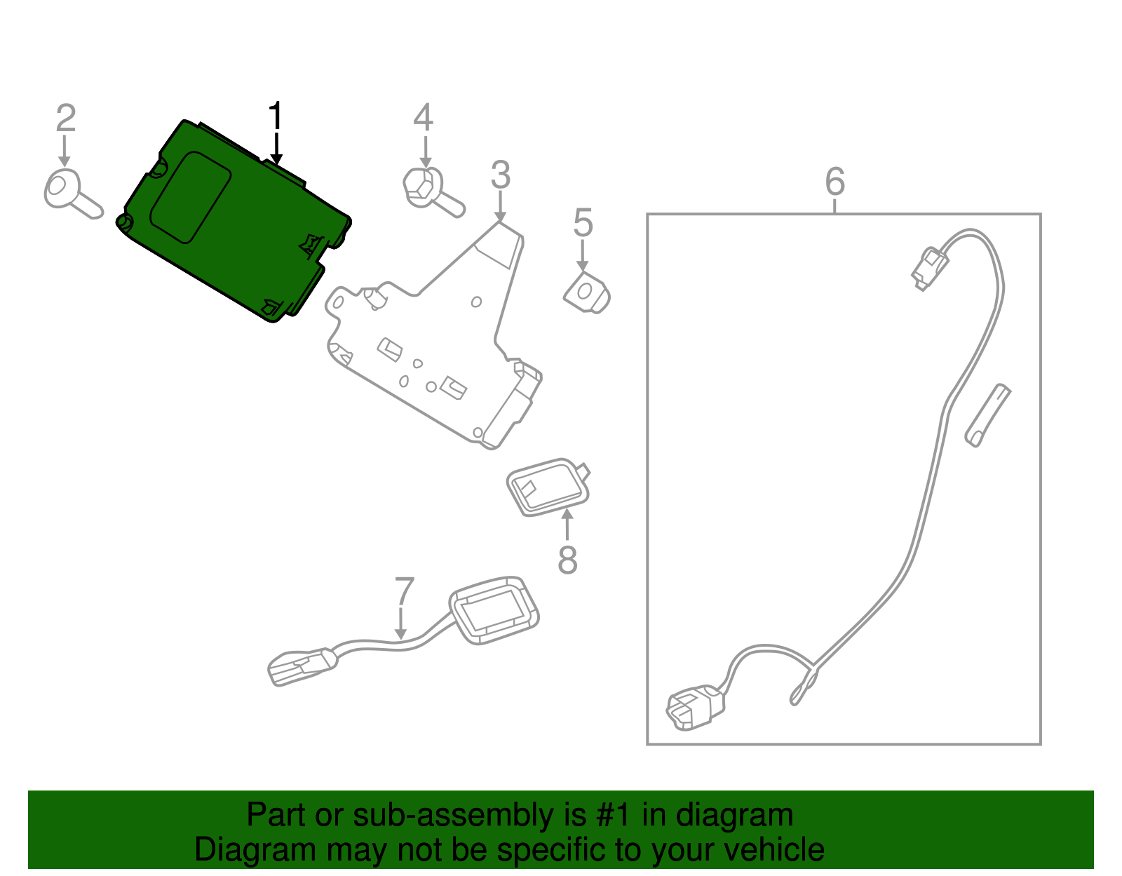 DL3Z-14D212-AA - Module 2013-2014 Ford F-150 | Big 3 Auto Parts
