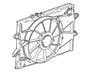 2010-2017 GM Engine Coolant Fan Shroud 84145767 | Capital Chevy Parts