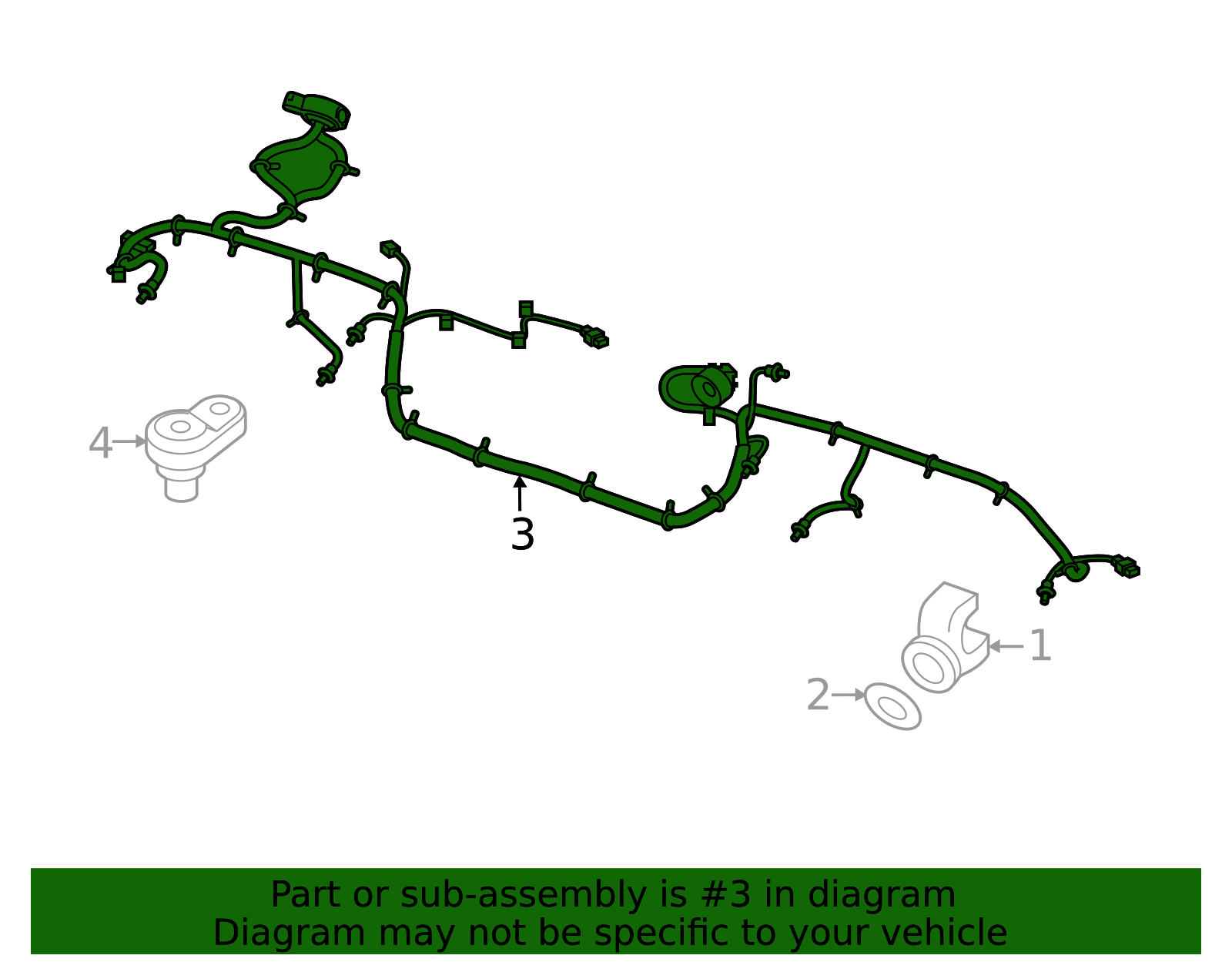 52112735AE - Rear Bumper Wiring | Mopar Parts Canada