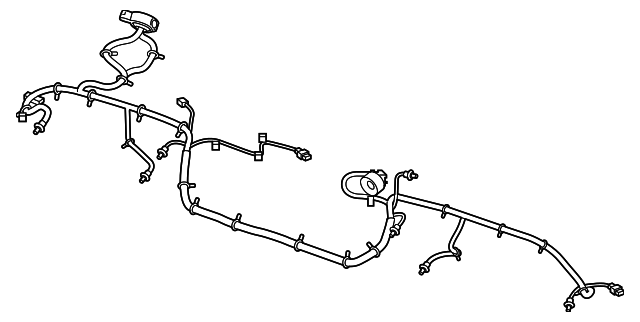 52112735AE - Rear Bumper Wiring | Mopar Parts Canada