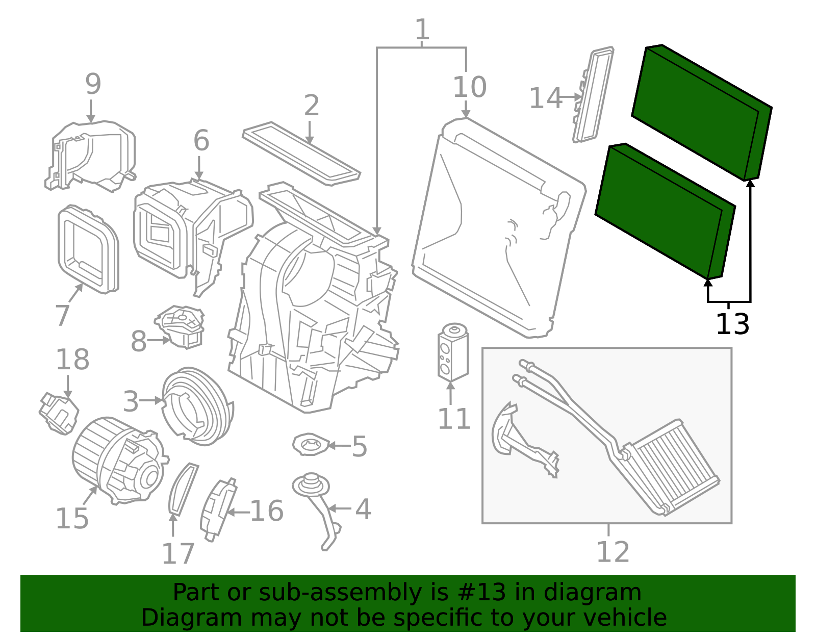 64116823725 - Cabin Air Filter (64-11-6-823-725) | BMW of South Atlanta ...