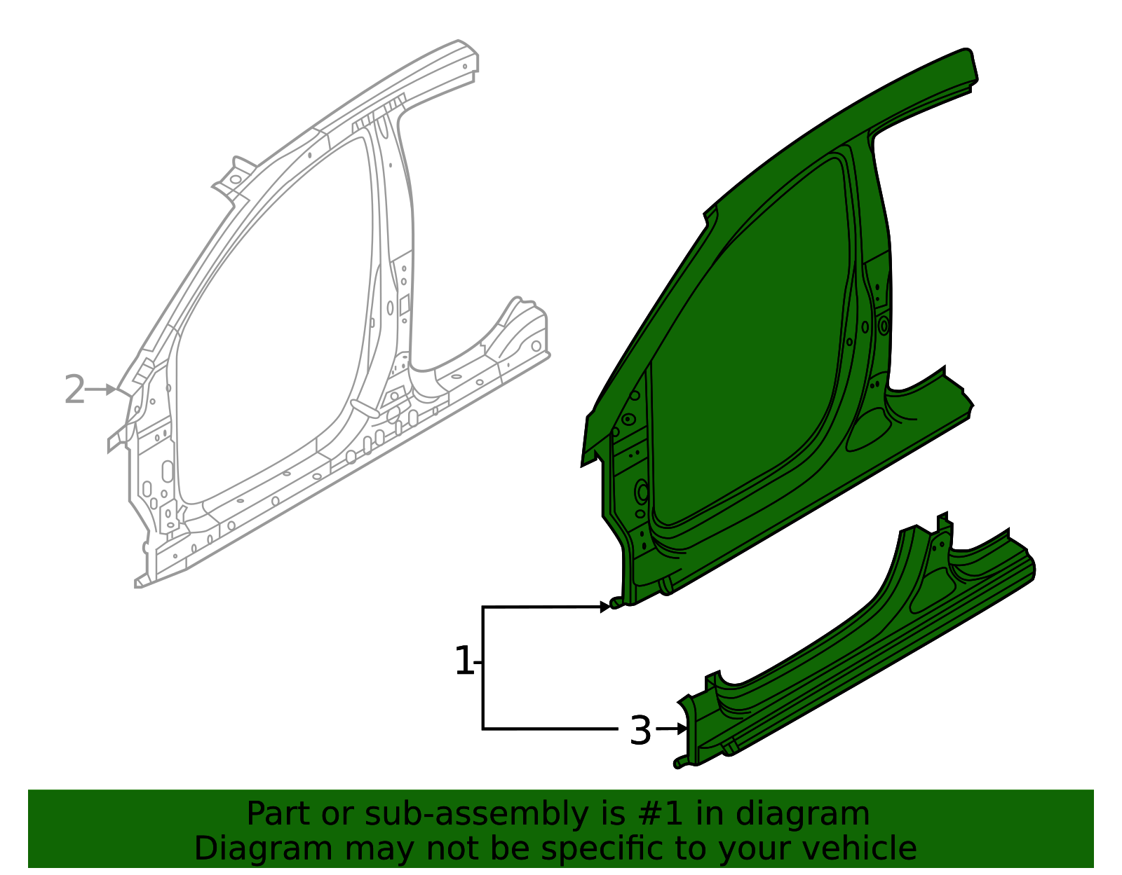 Uniside - Complete OEM Side Body Assembly | AutoNation Parts