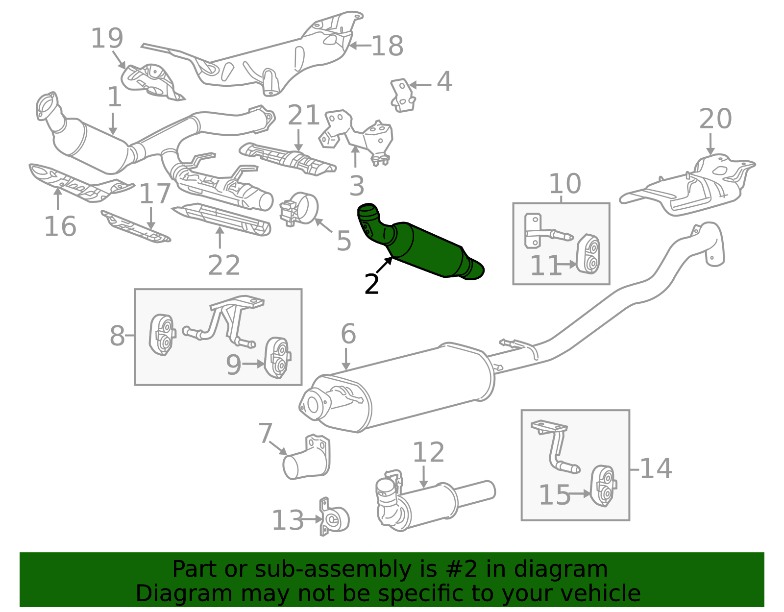 Genuine OEM Ford Part - Catalytic Converter AL1Z-5E212-B | Genuine OEM ...