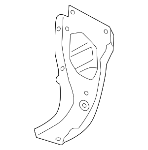 LR086116 - Bumper Bracket - 2012-2020 Land-Rover | Land Rover Lake Bluff