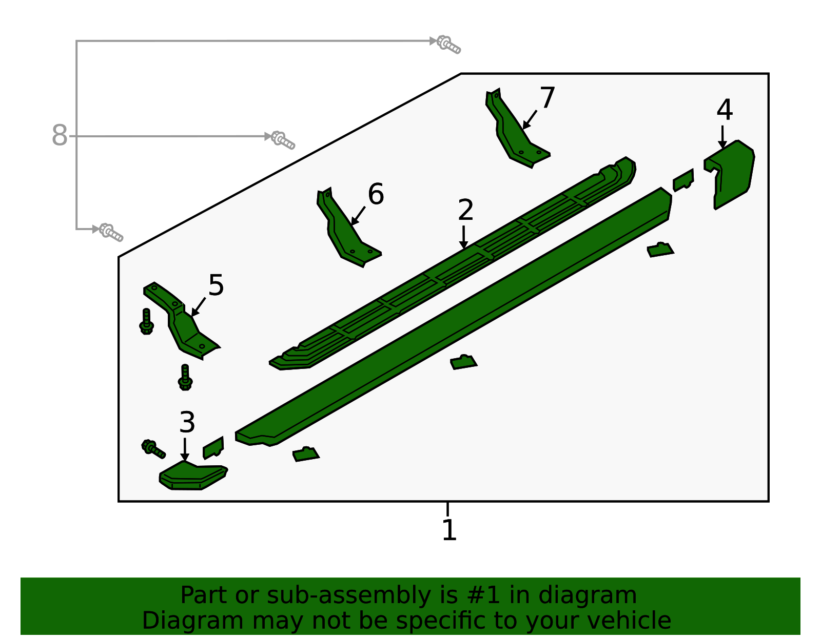 2019-2023 Ford Ranger Running Board KB3Z-16450-AF | Varsity Ford