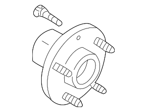 40202-2Y010 - Hub Assembly 2000-2008 Nissan | Nissan Wholesale Direct
