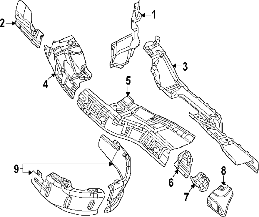 2011-2024 Dodge Durango Shield 68067436AB | Mopar Parts Canada