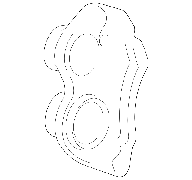 47750-60350 - Disc Brake Caliper (Left) 2015-2024 Toyota 4Runner ...