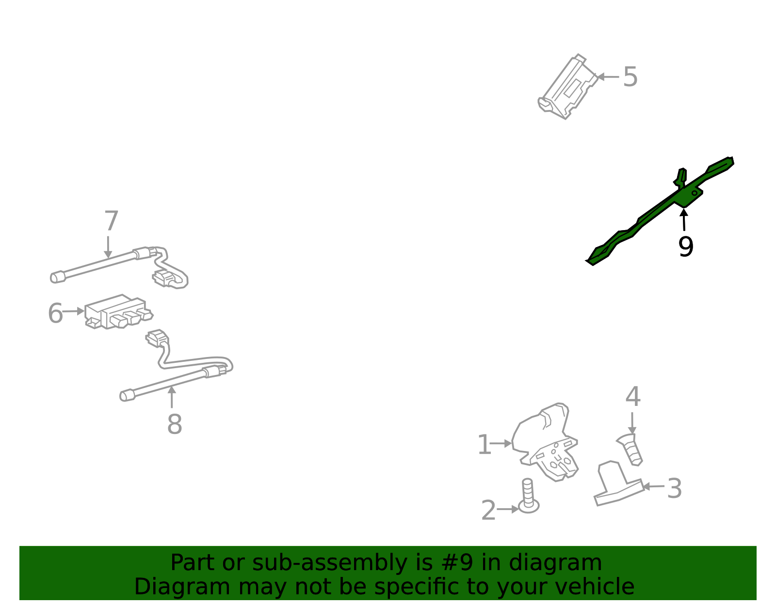 2020-2025 Cadillac XT6 Pinch Sensor 84855391 | Capital Chevy Parts