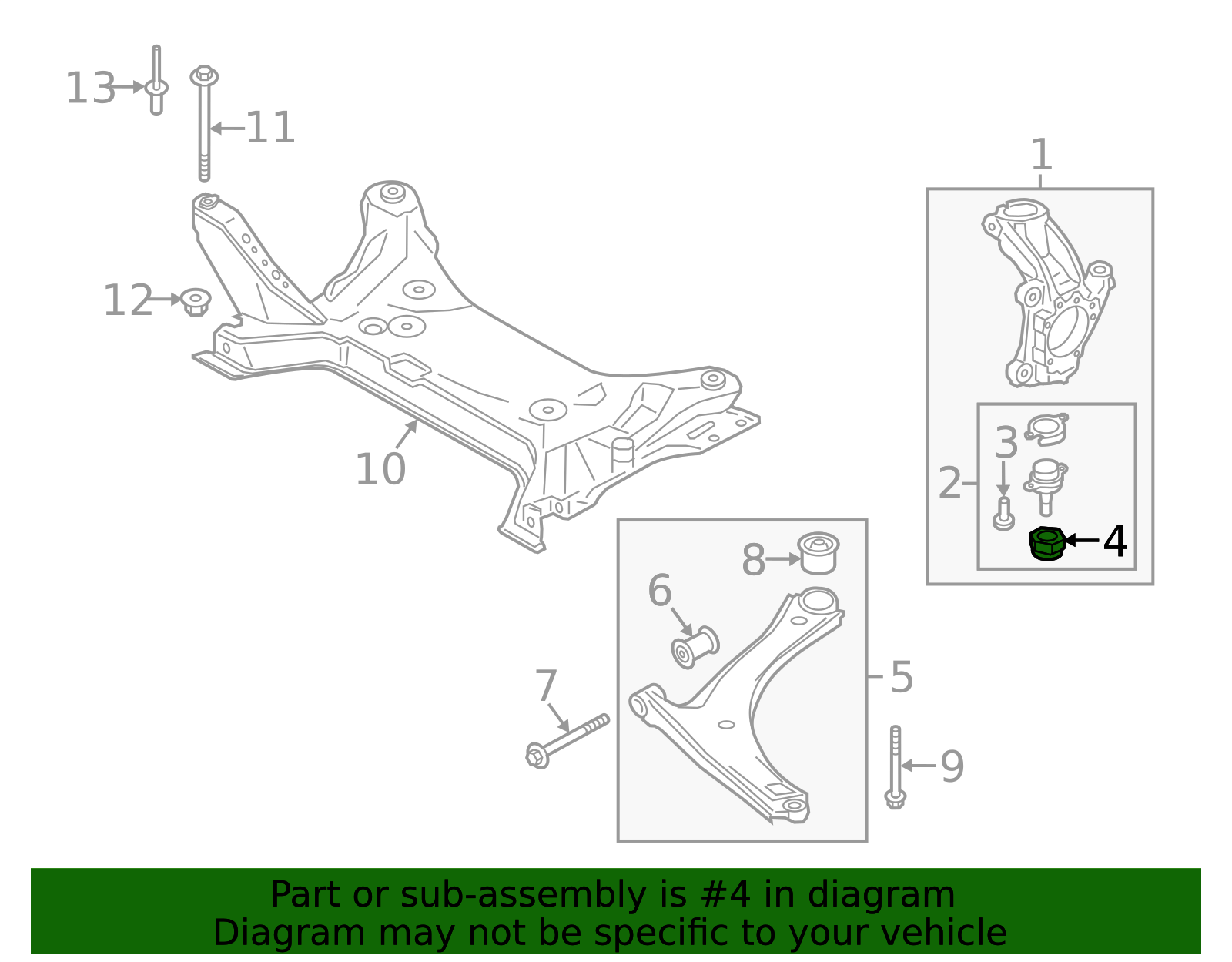 Lower Ball Joint Nut W711076-S442 | OEM Parts Online