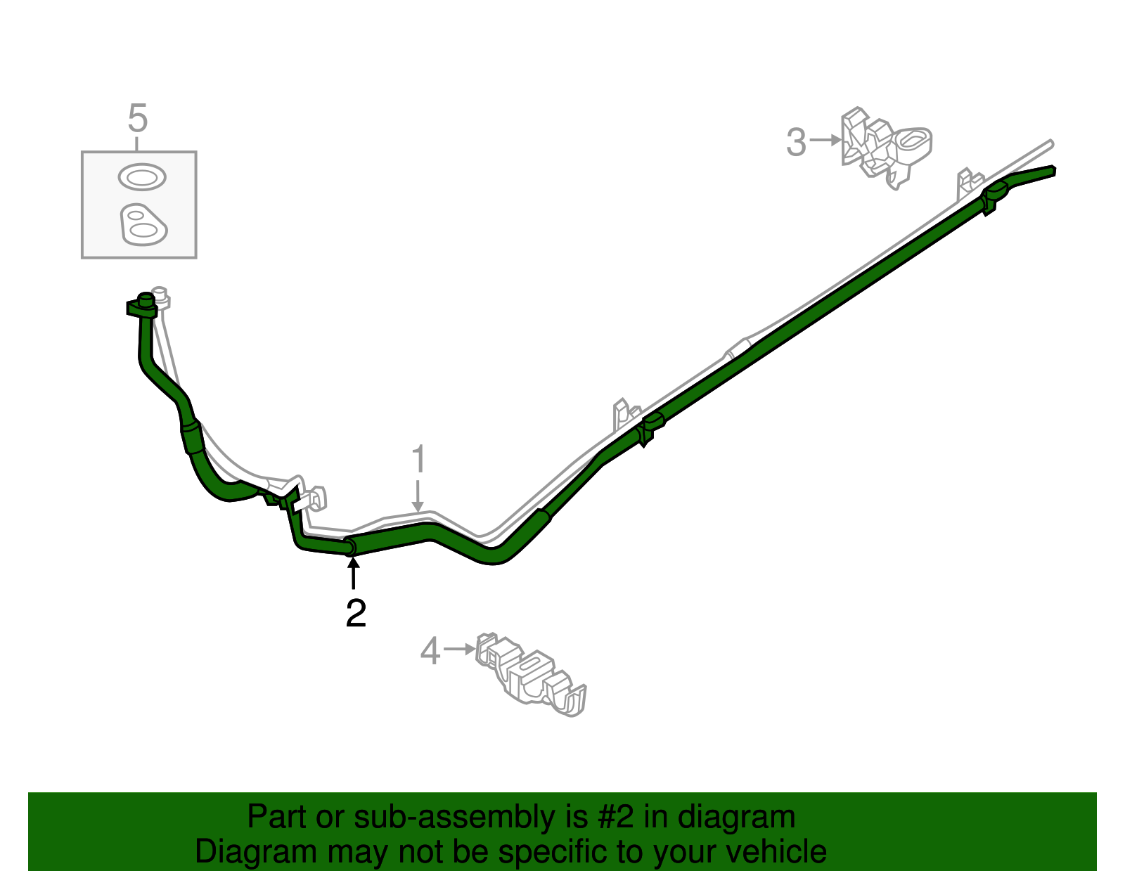 2016-2019 Ford AC Line FB5Z-19867-B | OEM Parts Online