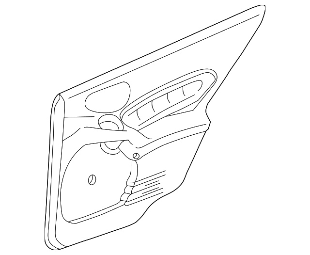 2000-2005 Pontiac Grand Am Door Trim Panel 22629057 | Applegate Chevrolet Parts