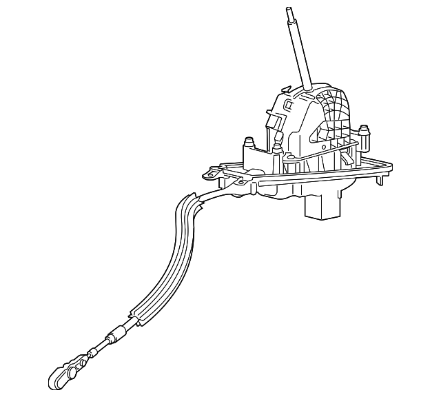 2013-2015 Volkswagen Touareg Automatic Transmission Shift Lever 7P1-713 ...