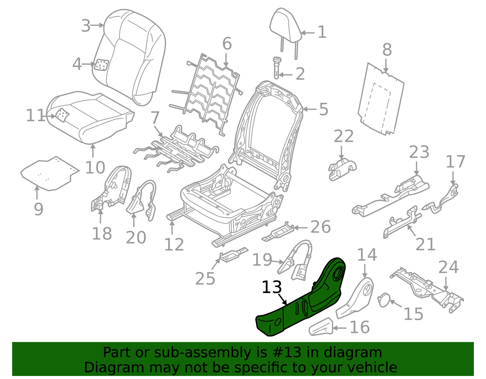 87380-6RE0A - Seat Trim Panel 2021-2023 Nissan Rogue | Official Nissan ...