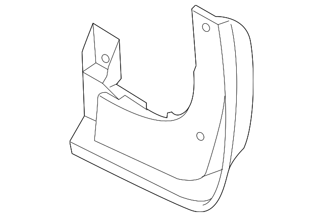 86832-A7000 - Mud Guard 2014-2018 Kia | Kia.Parts Store