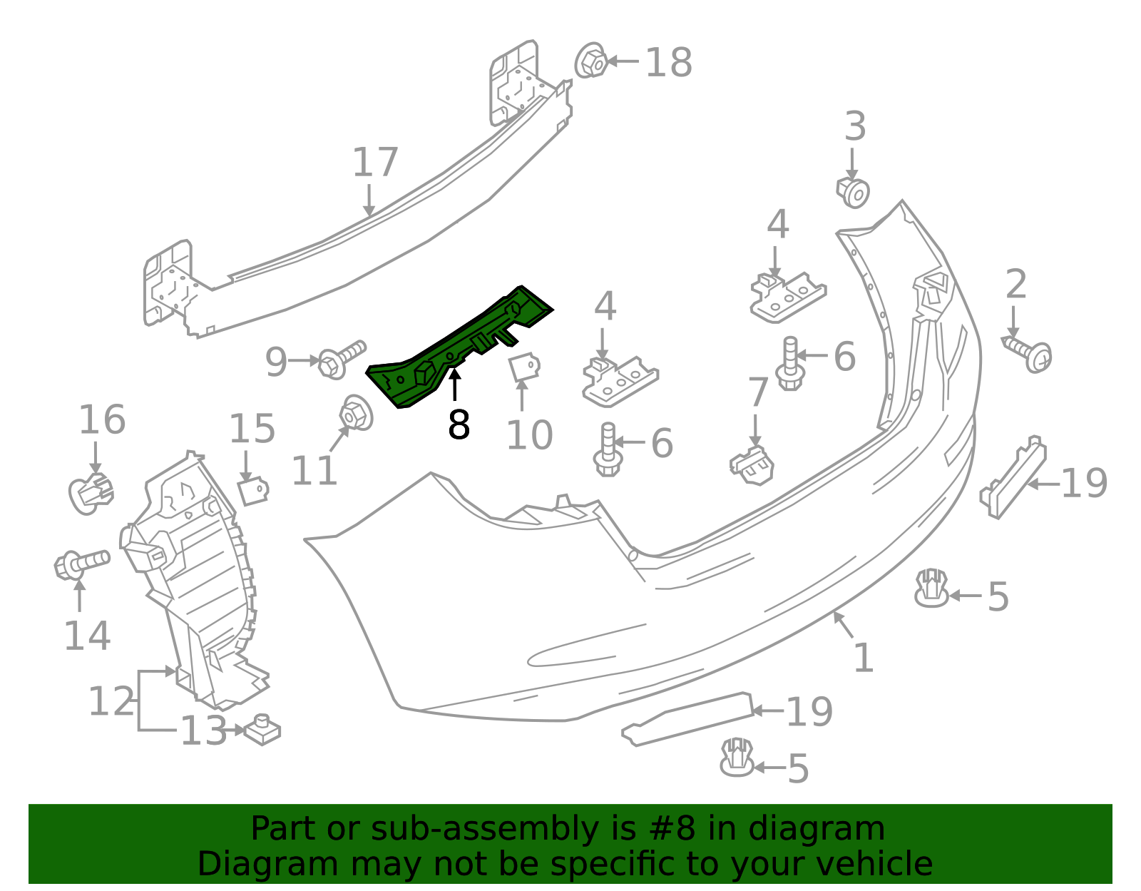Bumper Support Rail - Structural Rear/Front End Stability | AutoNation ...