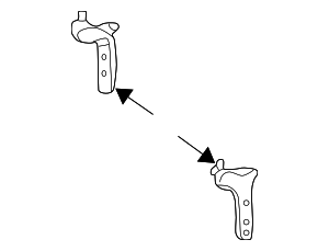 Genuine Toyota Bumper Cover Support part# 52116-AA020 for 2002-2006 ...