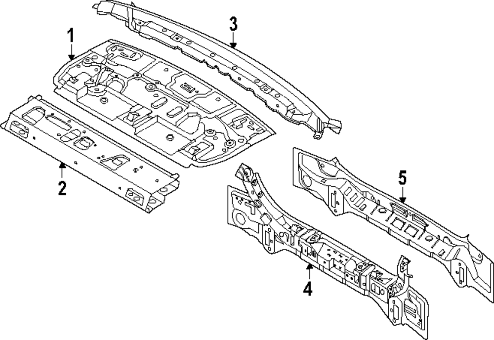 2024-2025 BMW Lower Frame 41-13-5-A65-879 | BMW OEM Parts