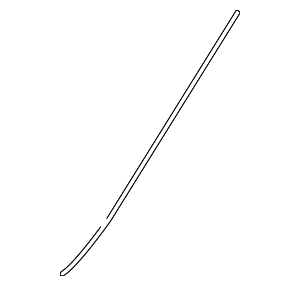 51-31-7-412-653 - Side Molding 2018-2019 BMW 640i xDrive Gran Turismo ...