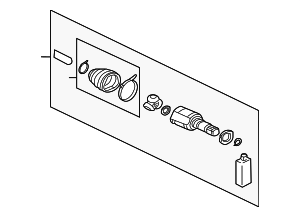 2008-2015 Mitsubishi Lancer Inner Joint Assembly 3817A154 | Mitsubishi ...
