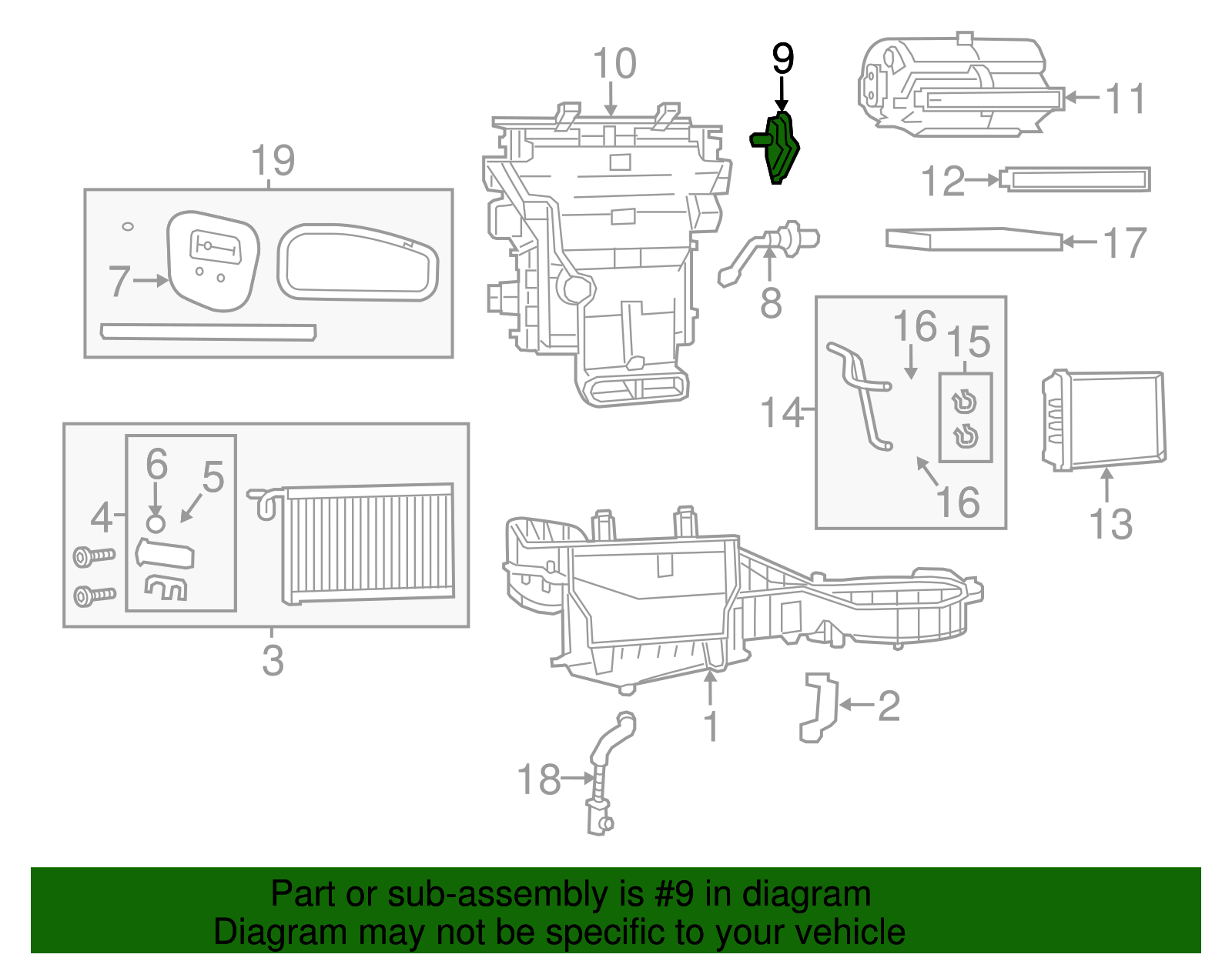2014-2022 Jeep Actuator 68224192AA | Mopar Parts Canada