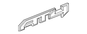 2019-2023 GMC Nameplate 84831809 | Capital Chevy Parts