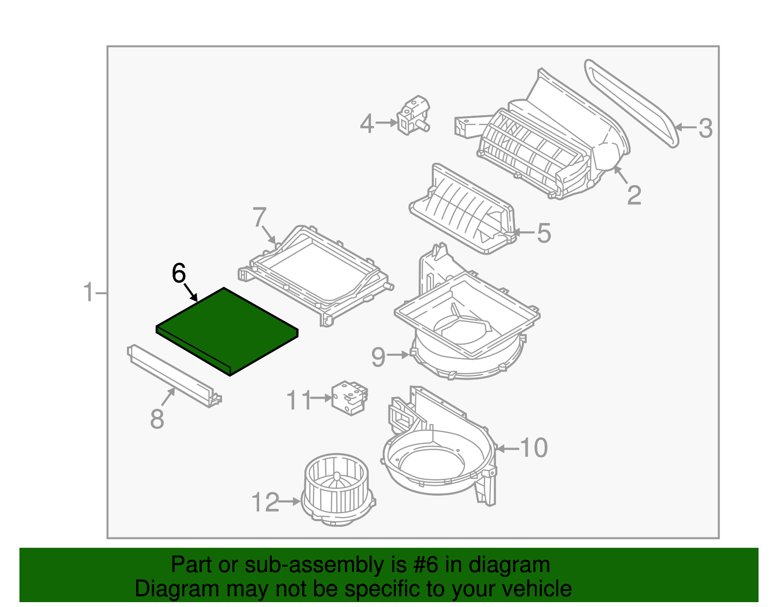 Genuine Cabin Air Filter for 2016-2019 Hyundai Sonata | Part# 97133 ...
