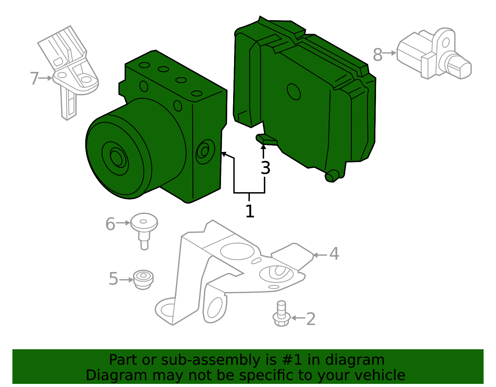 2019-2023 Ford Transit Connect ABS Control Unit KV6Z-2B373-D | OEM ...