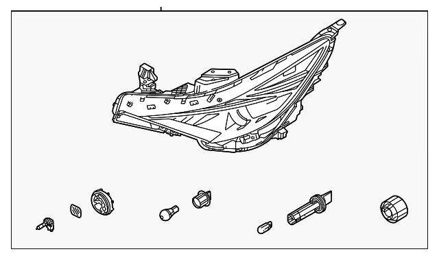 2021-2023 Hyundai Elantra Composite Assembly 92101-AB000 | OEM Parts Online