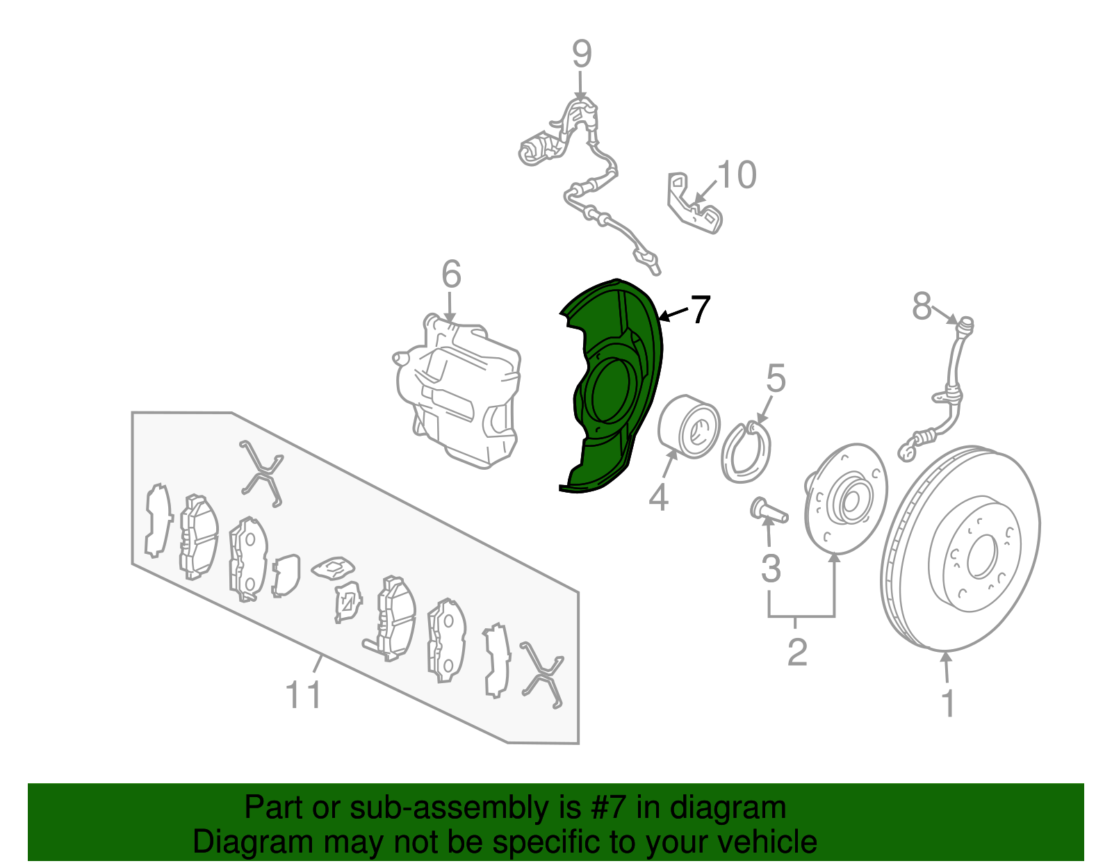 45255-S2H-000 - Splash Shield 2002-2011 Honda | Honda Parts Online