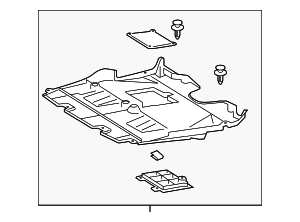 51410-30090 - Front Shield 2013-2015 Lexus | Longo Lexus Parts