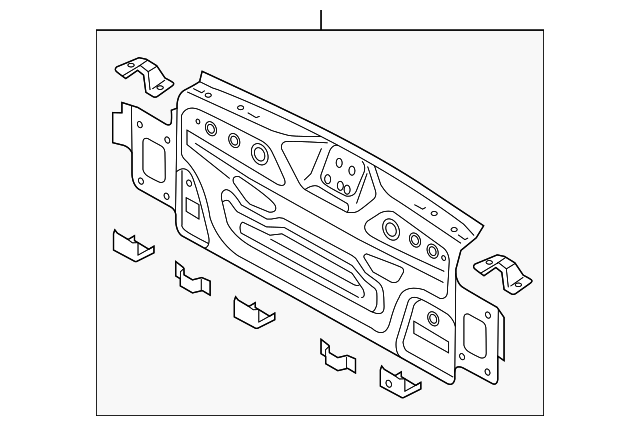 2012-2022 Volkswagen Passat Rear Body Panel 561-813-301 | vwpartscenter