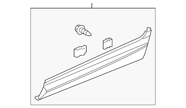 75333-TG7-A02 - Body Side Molding 2016-2025 Honda | Honda Parts Online