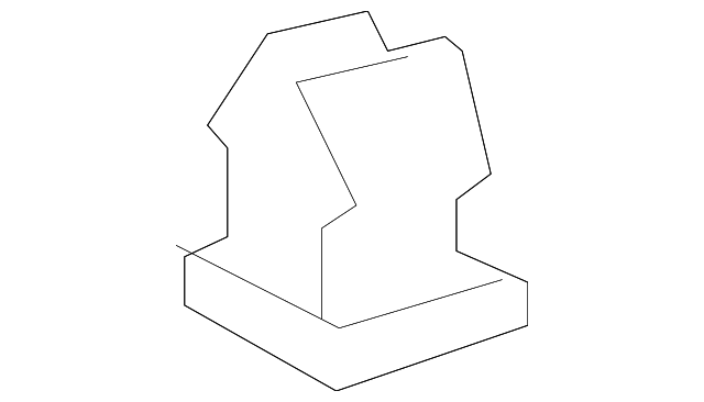 90189-06237 - Radiator Support Splash Shield Grommet 2014-2025 Lexus ...