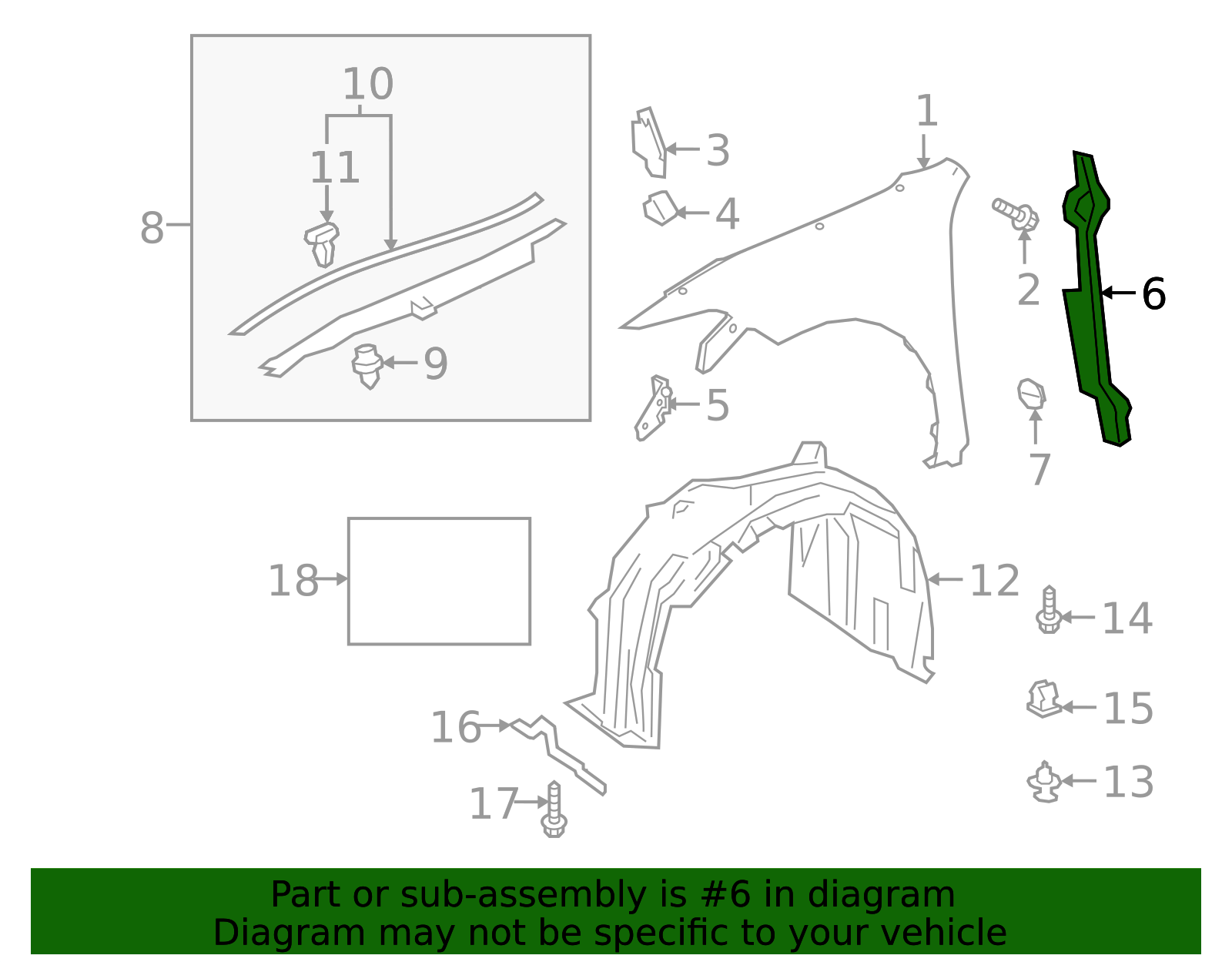 Rear Seal 53828-06050 | OEM Parts Online