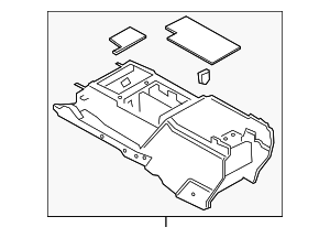 HC3Z-25045A36-CD - Floor Console 2017-2018 Ford | Big 3 Auto Parts
