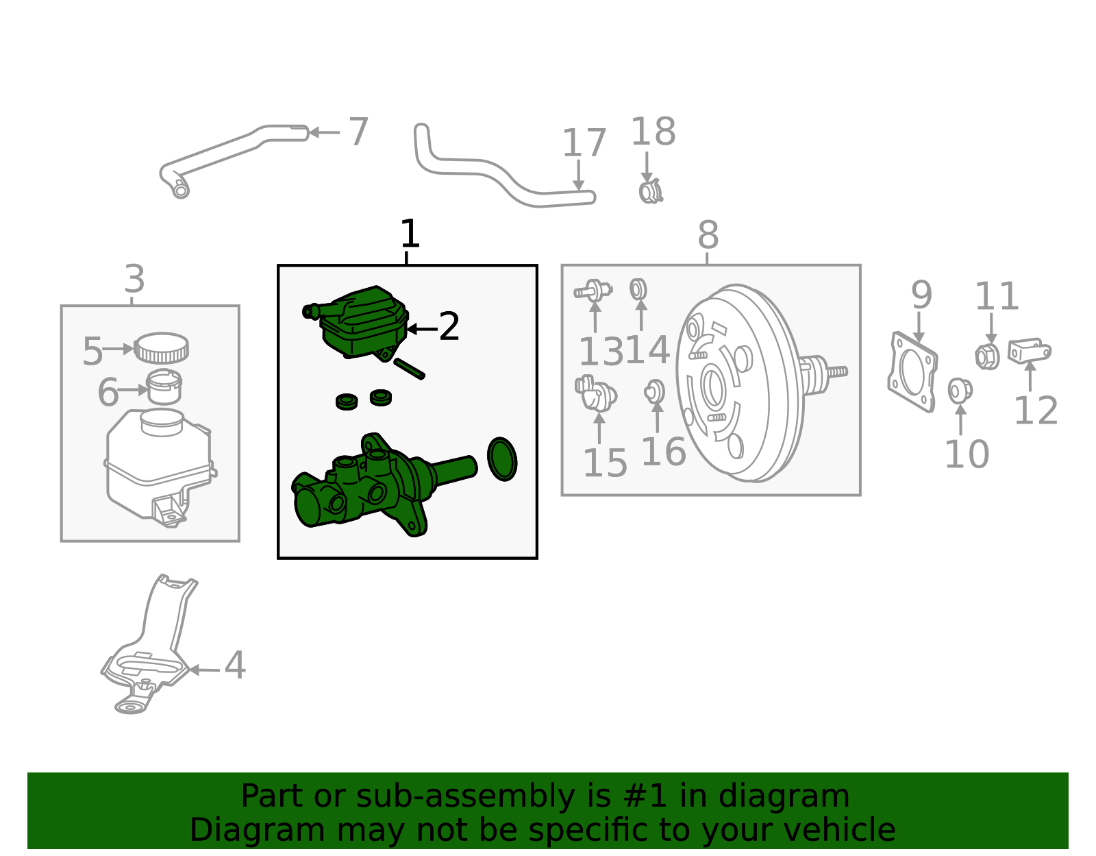 47201-0E040 - Master Cylinder 2020-2025 Toyota | Toyota San Diego Parts