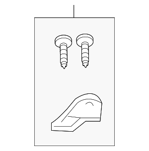 Genuine Toyota Repair Bracket part# 53247-AE010 for 2006-2010 Toyota ...