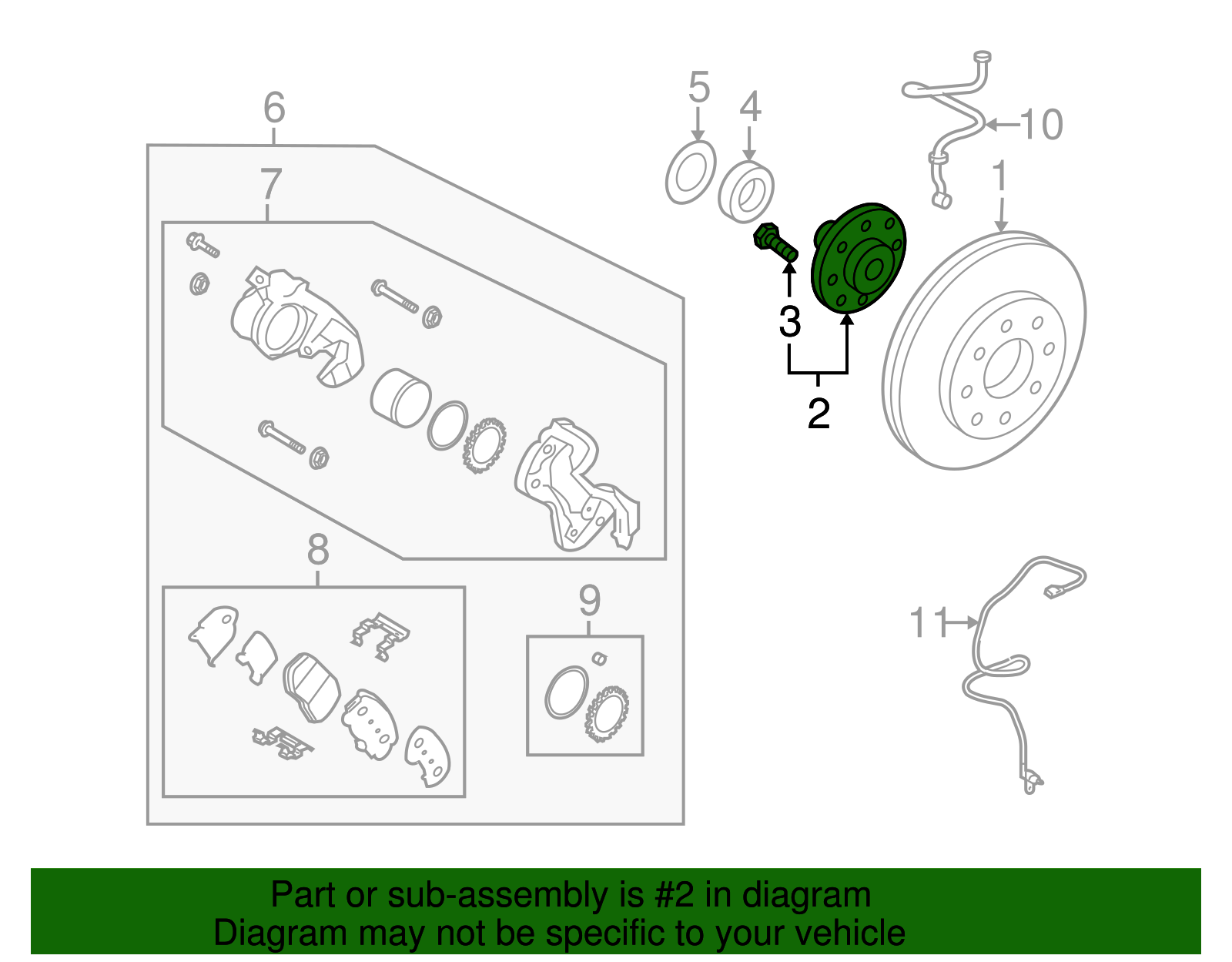 2006-2017 Hyundai Hub Assembly 51750-3K000 | OEM Parts Online