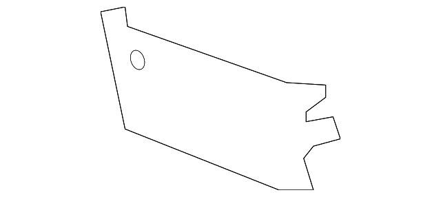 2007-2013 GMC License Bracket 15781553 | Shop Matick Buick GMC