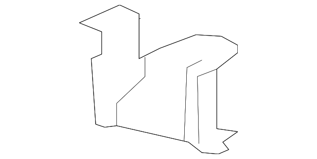 2007-2013 GMC Sierra 1500 Front Driver Side Bumper Impact Bar Inner ...