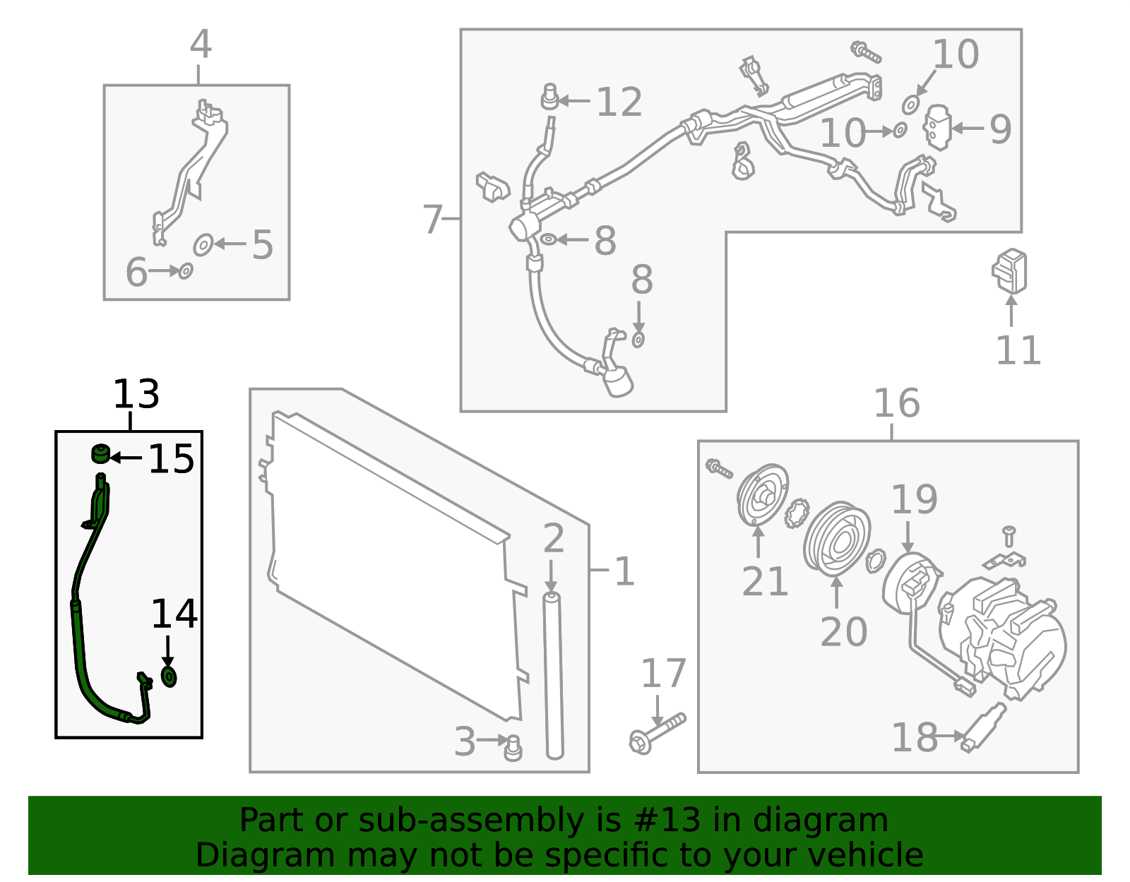 2020-2022 Hyundai Palisade Discharge Hose 97762-S8700 | MotorMotor