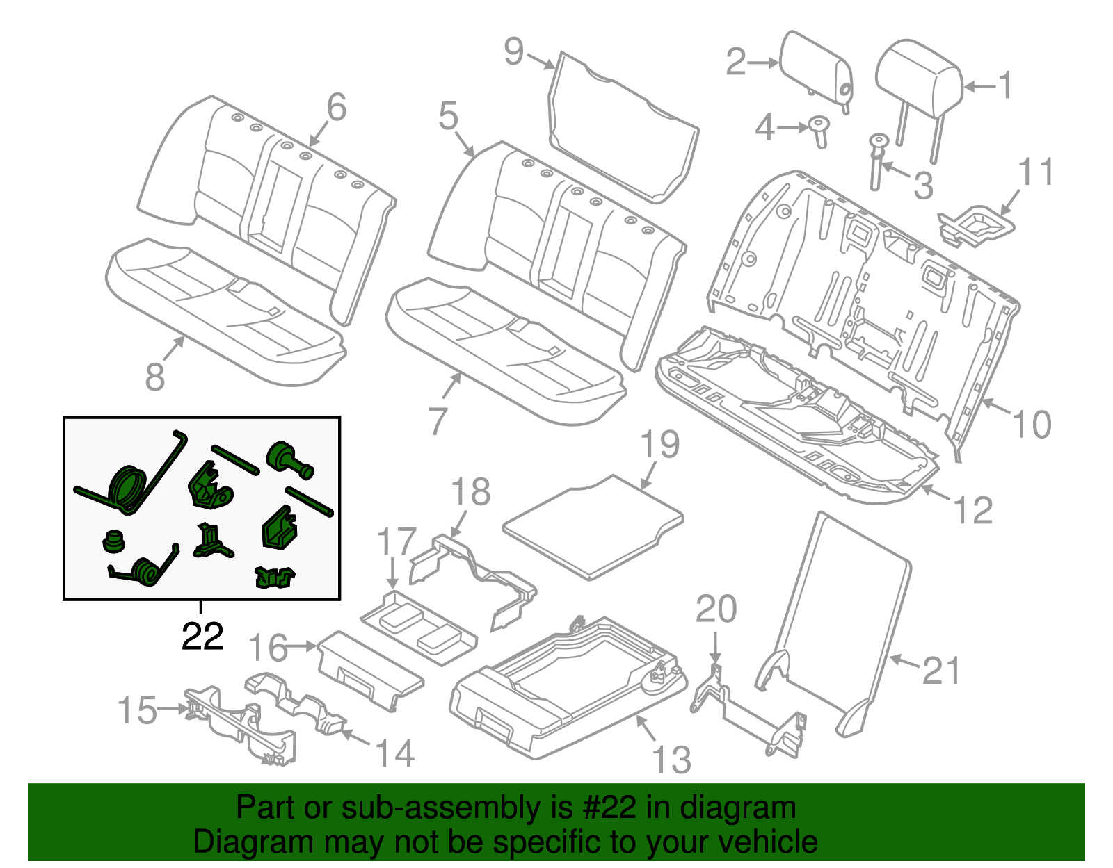 52207277724 - 2011-2016 BMW Repair Kit (52-20-7-277-724) | BMW of South ...