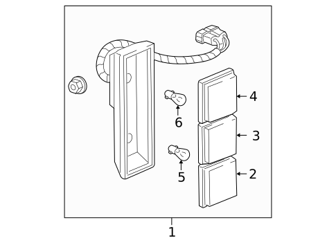 Lighting - Exterior for 2000 GMC Sierra 1500 | TascaParts.com