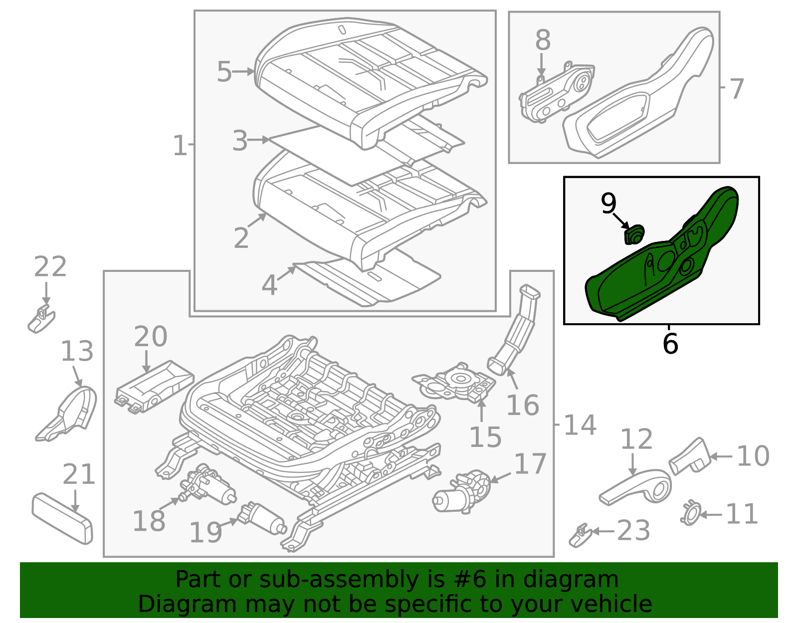 Seat Trim Panel - Interior Restoration Made Simple 88010-R6010-NNB ...