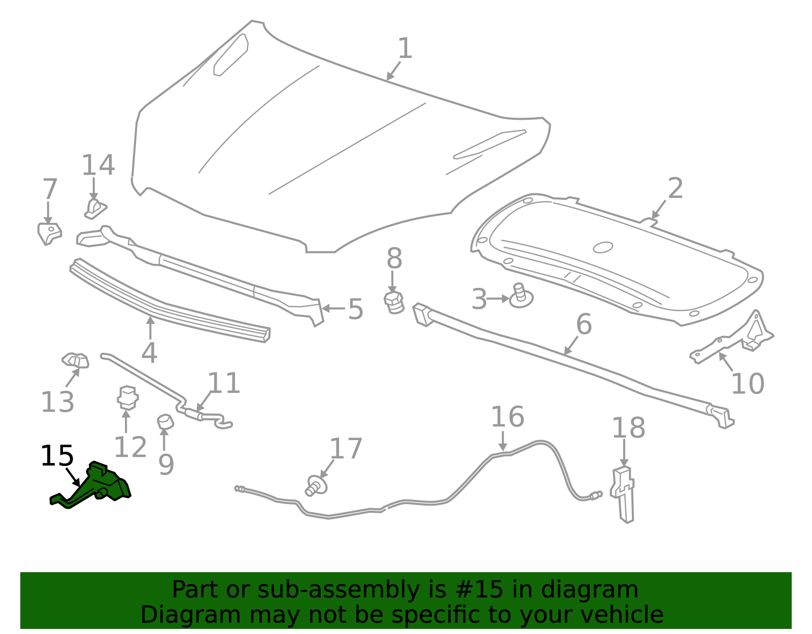 42750799 - High-Quality Hood Primary and Secondary Latch for 2019-2022 ...