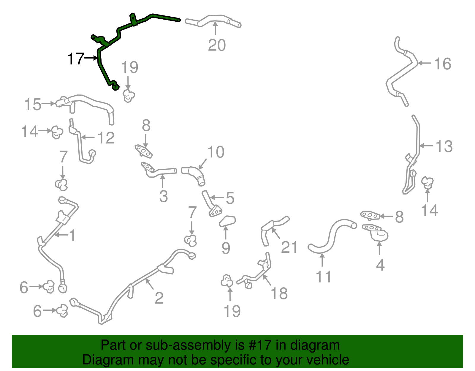 2017-2020 Infiniti Q60 Water Outlet Pipe 14498-5CA0A | Infiniti of Nashua