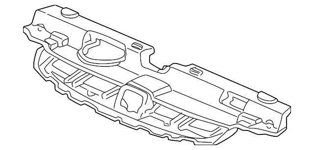 71122-S5P-A01 - Cover 2001-2003 Honda Civic | Honda Parts Online
